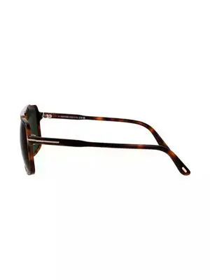 TOM FORD Oversized Tortoiseshell Sunglasses