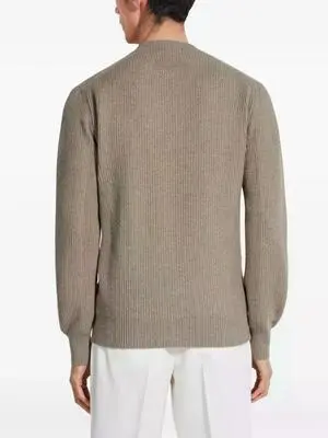Zegna Crew-neck Cashmere Sweater