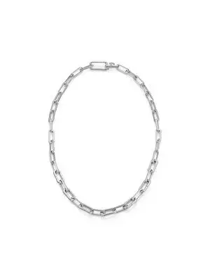 Monica Vinader Alta Capture Charm Necklace - Silver