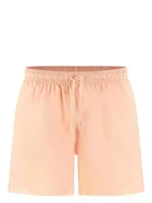 Fedeli Logo-patch Swim Shorts - Orange