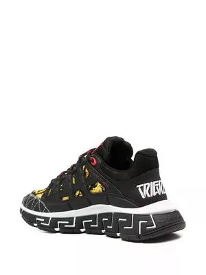 Versace Trigreca Baroque-print Sneakers