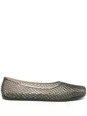 ANCIENT GREEK SANDALS Iro Ballet Flats - Black