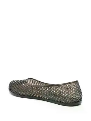 ANCIENT GREEK SANDALS Iro Ballet Flats - Black
