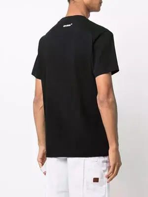 Off-White Monalisa Slim-cut T-shirt - Black