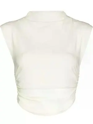 REFORMATION Lindy Organic Cotton Crop Top