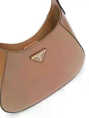 Prada Leather Shoulder Bag - Brown