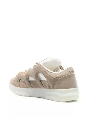 SANTHA Lace-up Sneakers - Neutrals