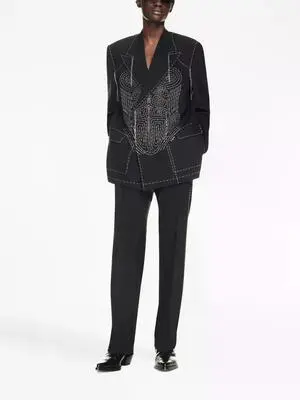 Off-White Runway Body Stitch Double-breasted Jacket