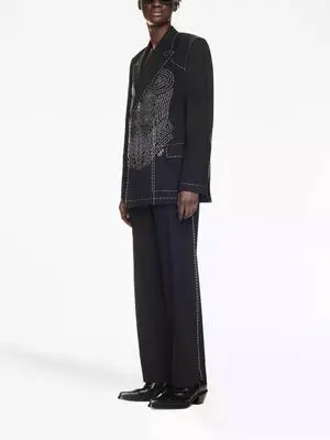 Off-White Runway Body Stitch Double-breasted Jacket