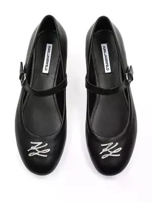 Karl Lagerfeld Karo Ballerina Shoes