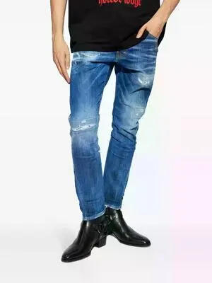 Dsquared2 Sexy Twist Distressed Jeans