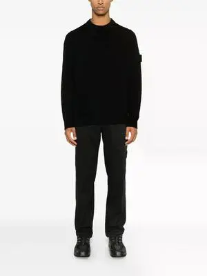 Stone Island Compass-badge Virgin Wool Sweater