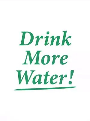 Sporty & Rich Drink More Water Cotton Sweatshirt