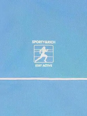 SPORTY & RICH Runner Logo-print Track Pants