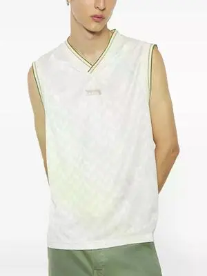 Maison Kitsuné Flash Fox-jacquard Tank Top