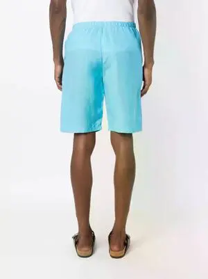 AMIR SLAMA Elasticated-waistband Linen Shorts