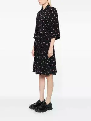 Maison Kitsuné Double Pocket Dress - Black