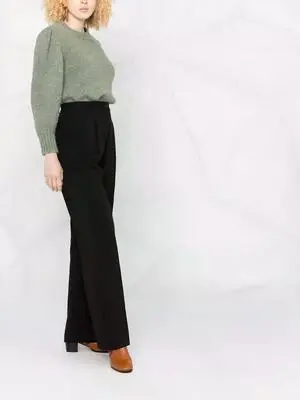 Tory Burch Pleat-detail Four-pocket Tailored Trousers