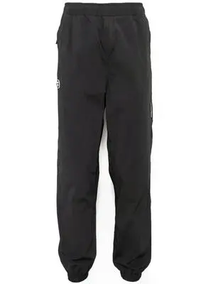 AAPE BY *A BATHING APE Logo-patch Pants - Grey