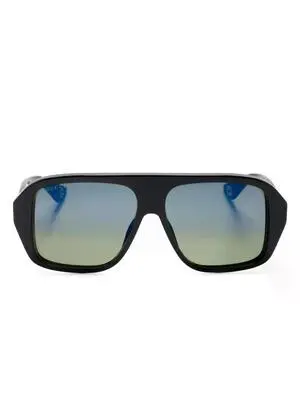 Gucci Oversize-frame Sunglasses - Black