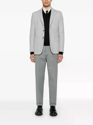 Tagliatore Single-breasted Blazer - Grey