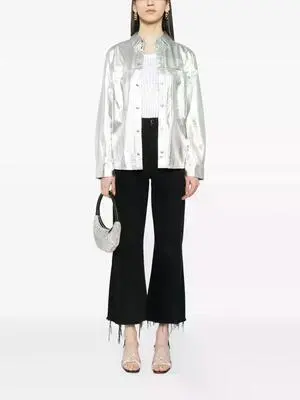 IRO PARIS Nazil Leather Overshirt
