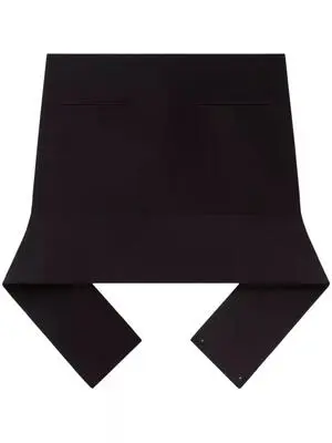 COURREGES Belted Mini Skirt