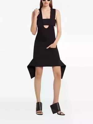 COURREGES Belted Mini Skirt