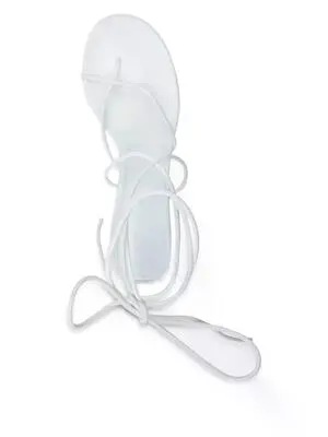 Proenza Schouler Tie-fastening Sandals - White