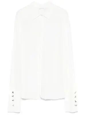 Patrizia Pepe Crepe Shirt - White