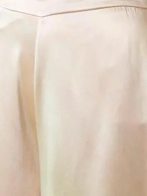Voz Charmeuse Palazzo Trousers - Neutrals