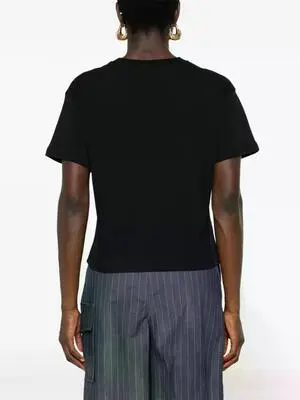 A.p.c. Logo-print Cropped T-shirt