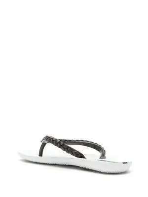 AMIR SLAMA Confortável Flip Flops