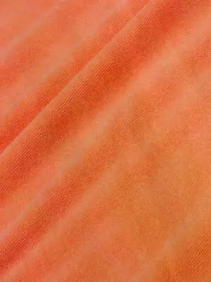 SPORTY & RICH Ny Tennis Club Straight-leg Shorts - Orange