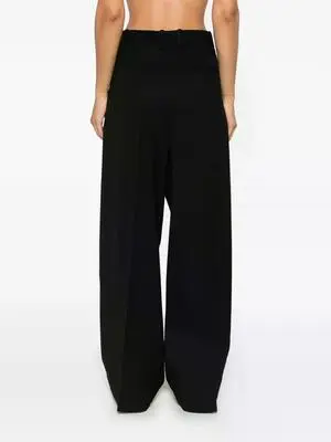 P.a.r.o.s.h Liliuxy Wide Leg Trousers - Black