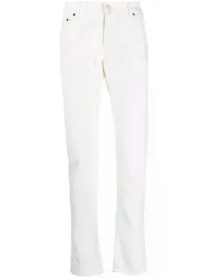 MOORER Straight-leg Jeans - White