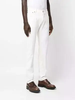 MOORER Straight-leg Jeans - White
