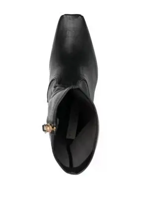 Stella McCartney Cowboy 80mm Ankle Boots - Black