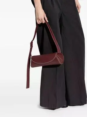 JIL SANDER Cannolo Shoulder Bag - Red