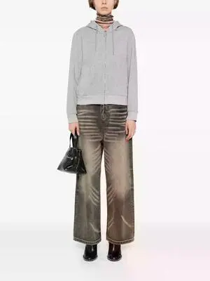 GROUND ZERO Whiskering-effect Jeans