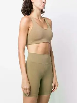 SPORTY & RICH Cropped Stretch Top