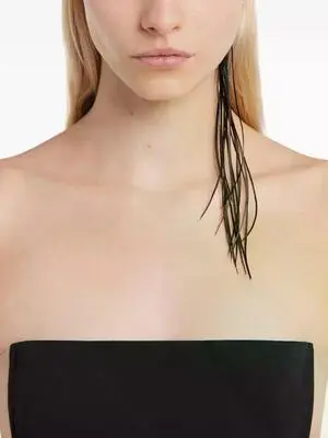 COURREGES Plume Single Earring - Silver
