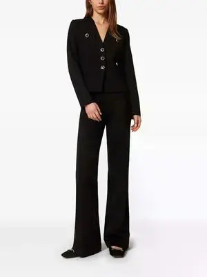 TWINSET Jewel-button Palazzo Pants