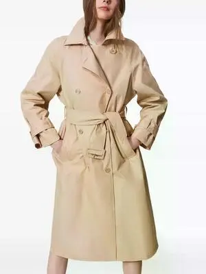 TWINSET Double-breasted Trench Coat