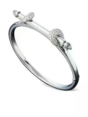 ANANYA 18k White Gold Diamond Chakra Bracelet
