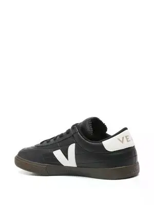 VEJA Panenka Leather Sneakers - Black
