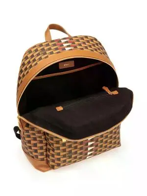 Bally Pennant Faux-leather Backpack
