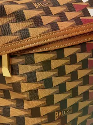 Bally Pennant Faux-leather Backpack