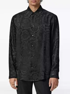 Versace Barocco-jacquard Shirt