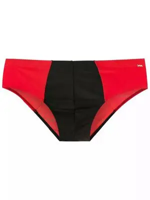 AMIR SLAMA Two-tone Swim Trunks